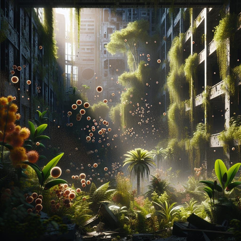 Toxic Jungle - AI Generated Artwork - NightCafe Creator