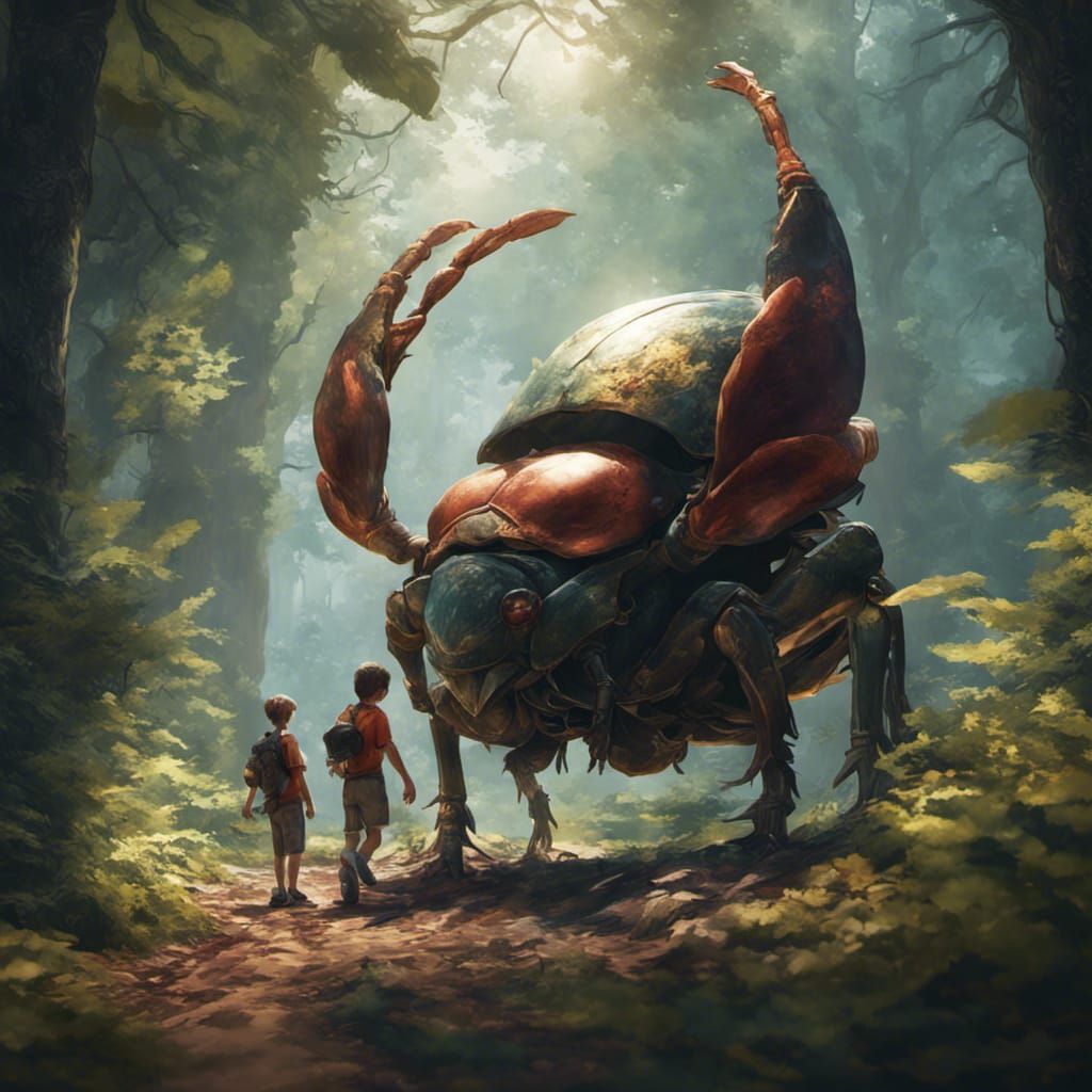 Imaginary Friends Series: Bugs - AI Generated Artwork - NightCafe Creator