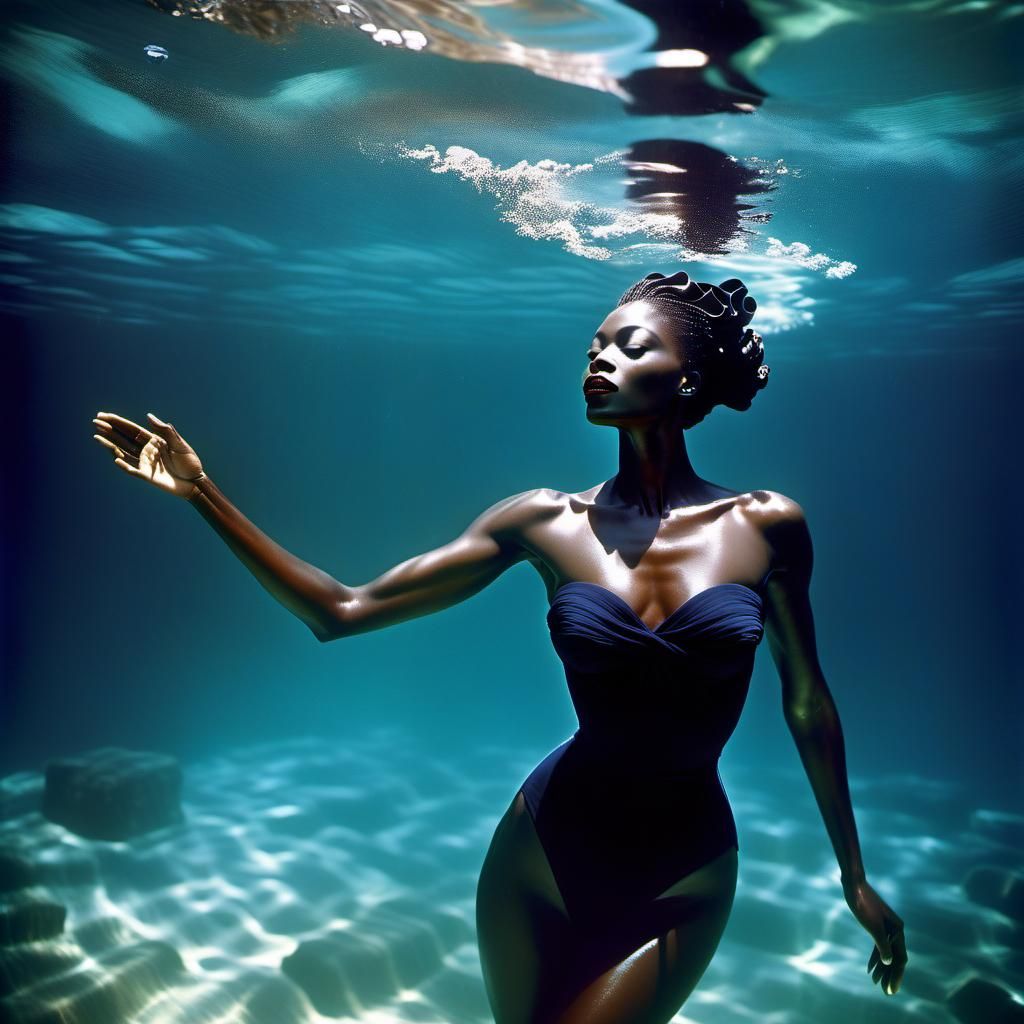 deep blue sea 1 - AI Generated Artwork - NightCafe Creator