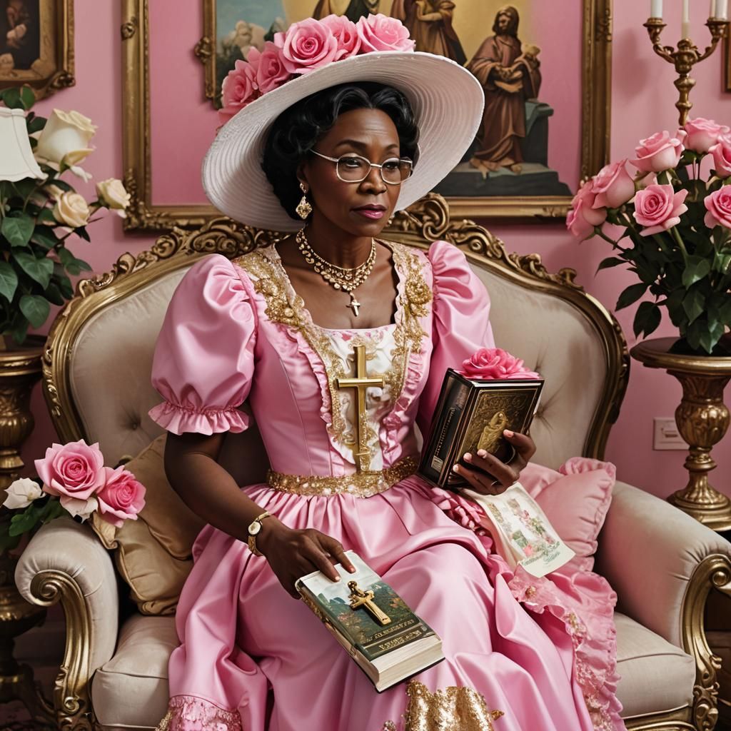 Pastor Missy Mae Ellis - AI Generated Artwork - NightCafe Creator