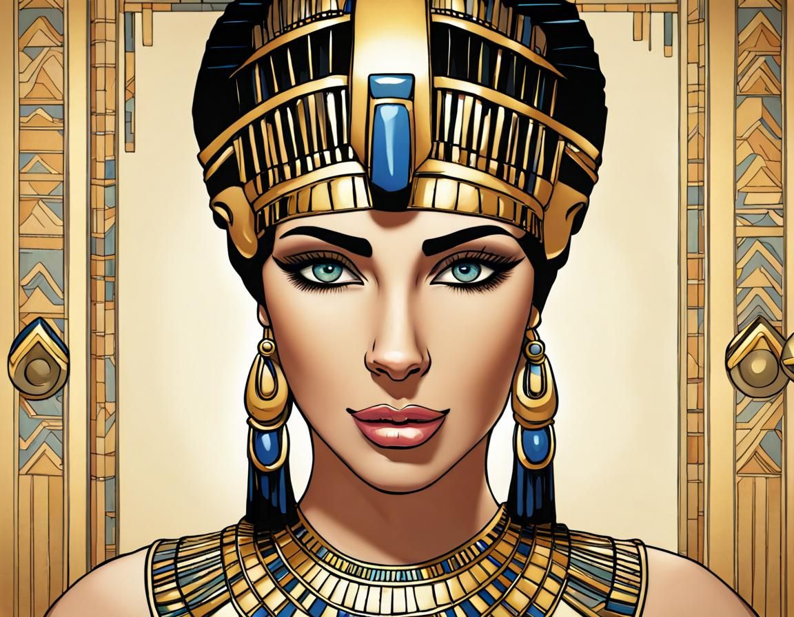 Cleopatra - AI Generated Artwork - NightCafe Creator