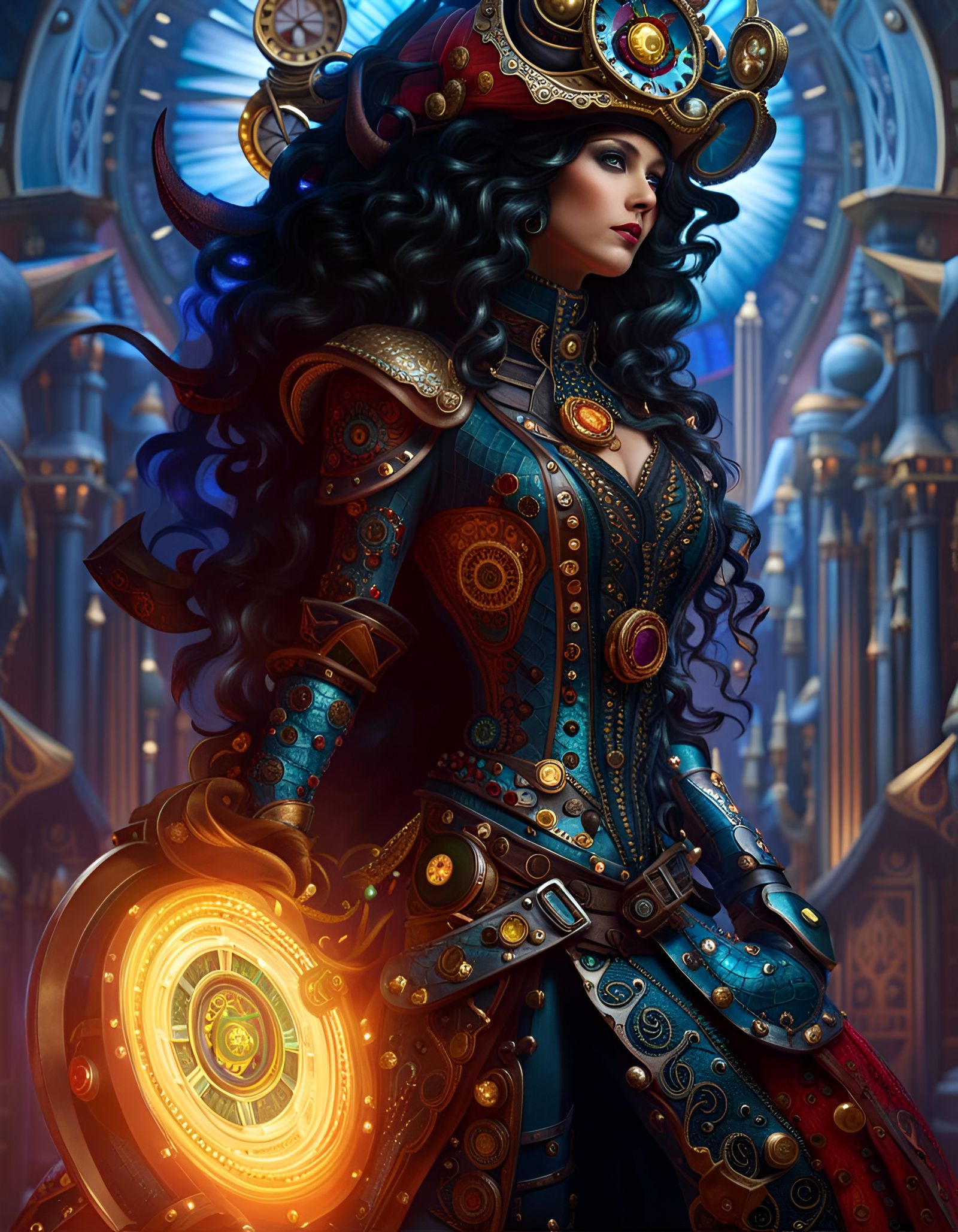 Steampunk Assassin - AI Generated Artwork - NightCafe Creator