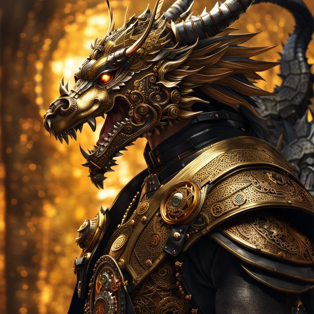 Man-Dragon - AI Generated Artwork - NightCafe Creator
