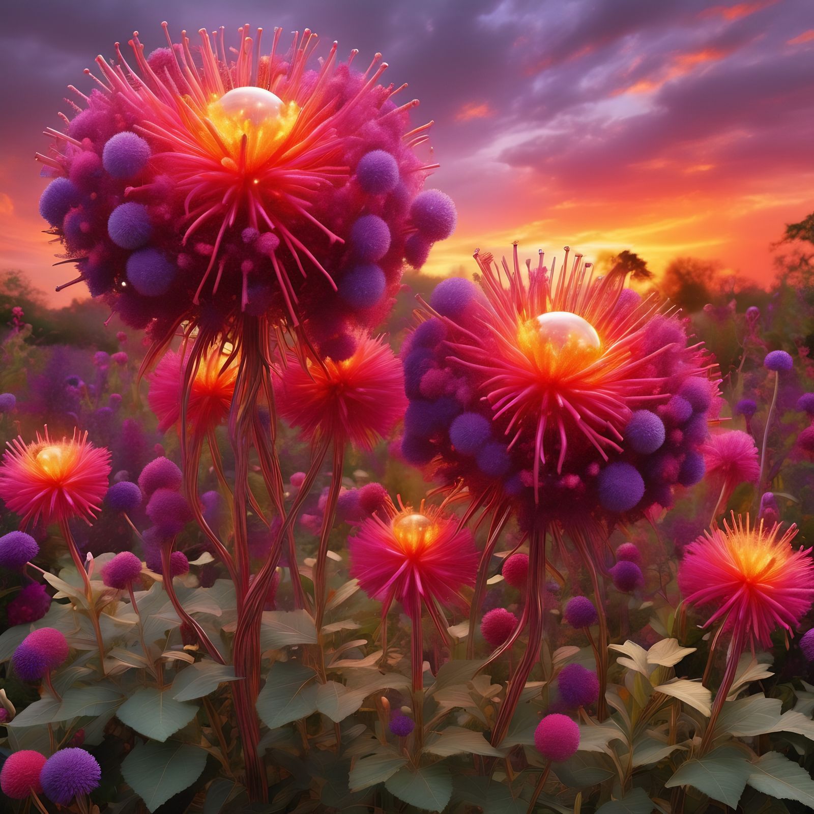 Flowers - AI Generated Artwork - NightCafe Creator