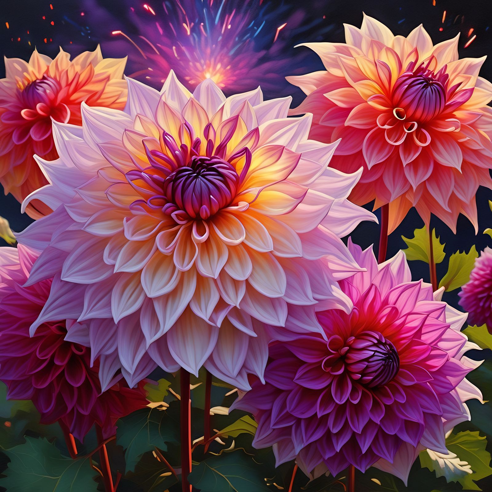 Flowers - AI Generated Artwork - NightCafe Creator