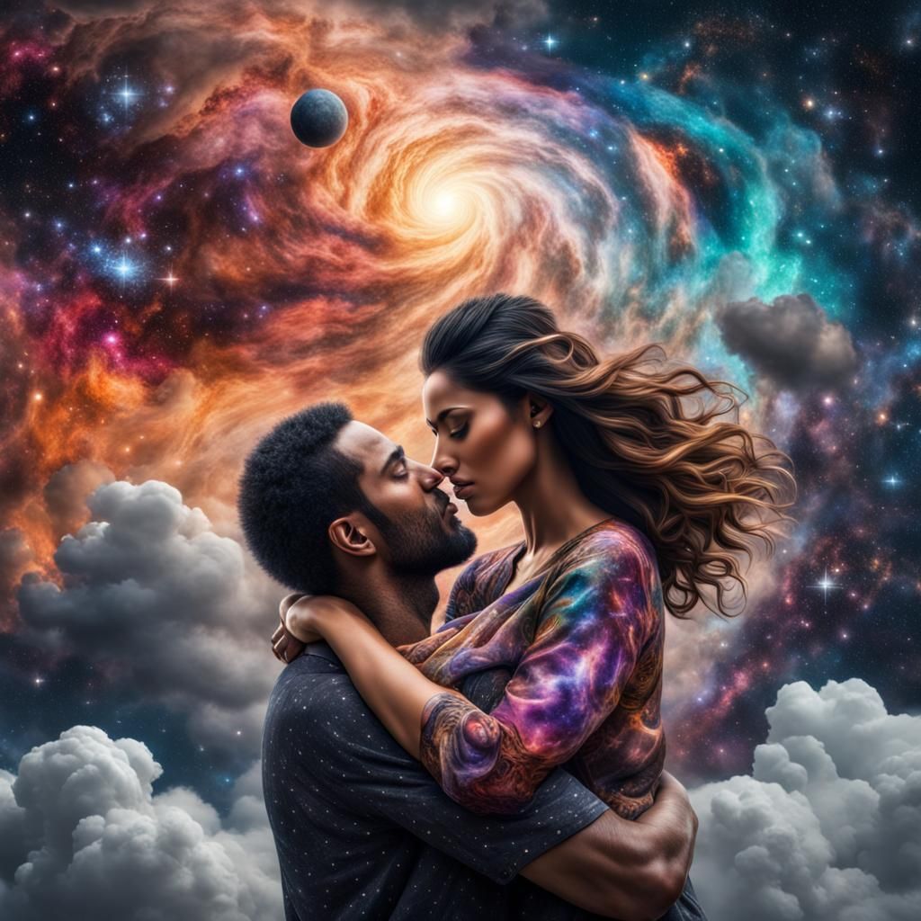A Passionate Cosmos - AI Generated Artwork - NightCafe Creator