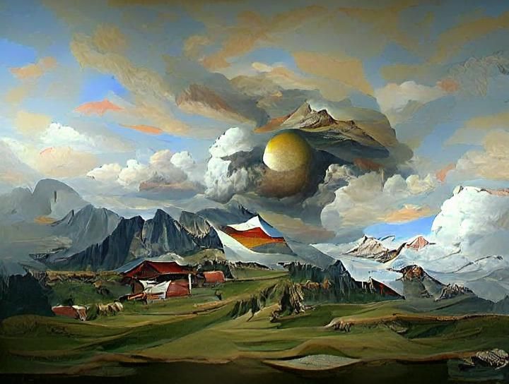 A painting by Heinrich Lassow - AI Generated Artwork - NightCafe Creator