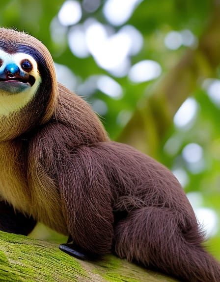 the group of SLOTHs celebrates 20000 members, colorful ink flow: 8k ...