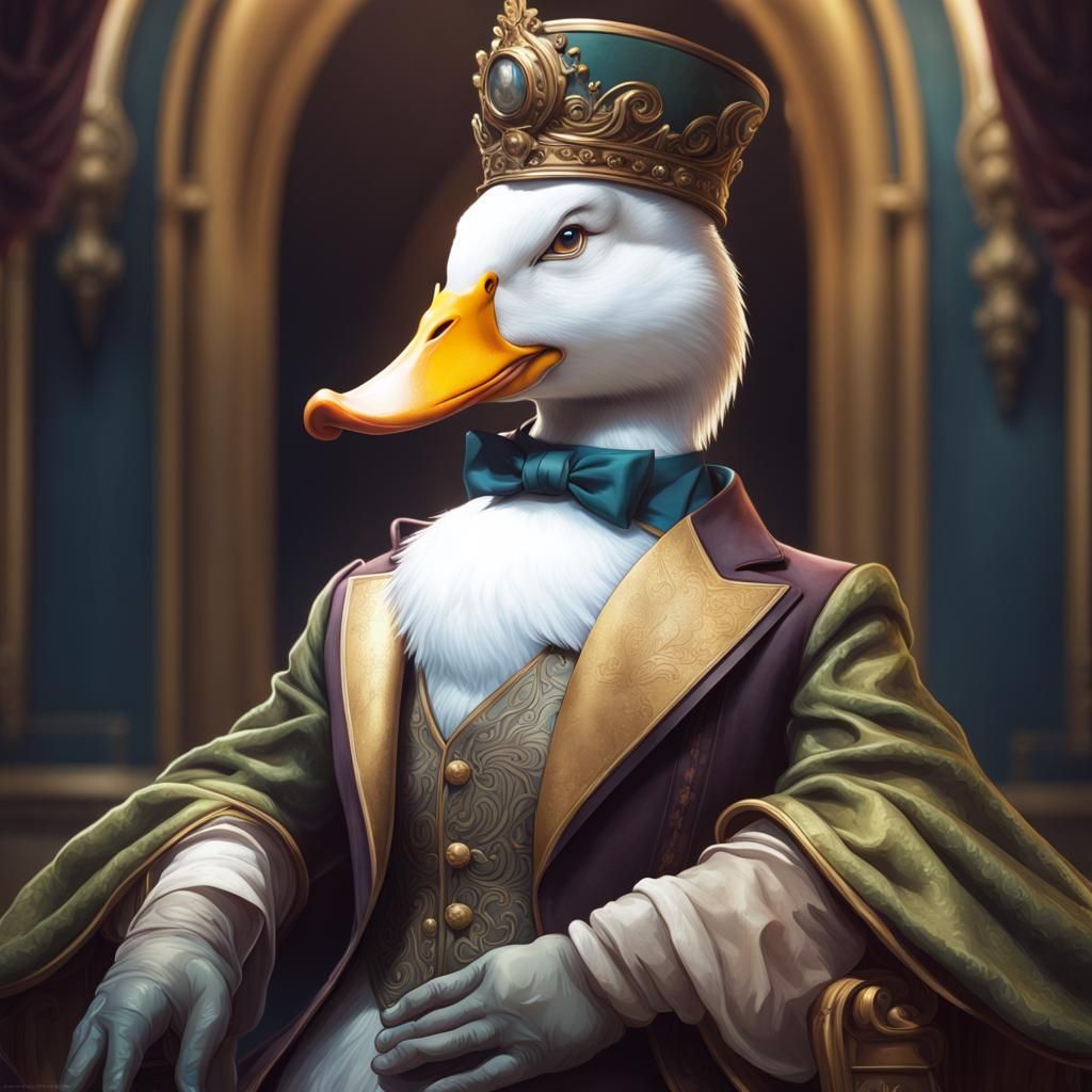 Sir Duck - AI Generated Artwork - NightCafe Creator