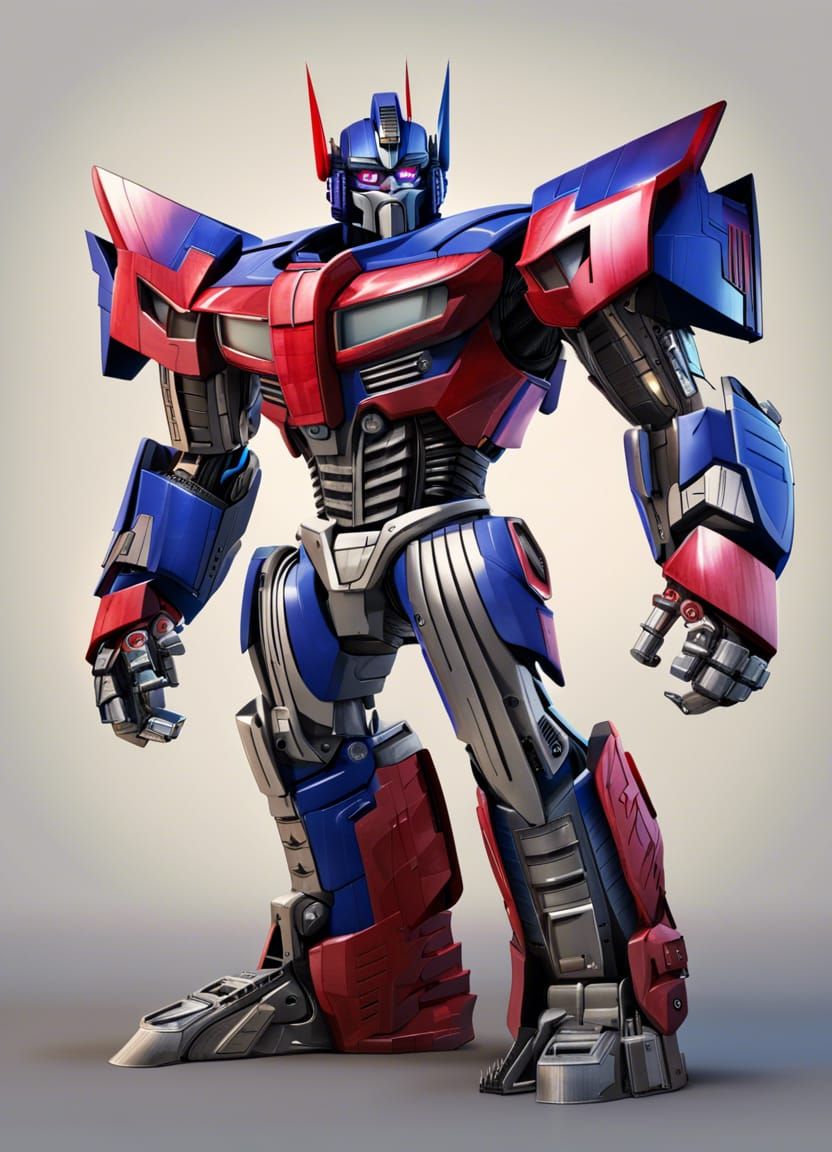 Optimus Prime from the old cartoon - AI Generated Artwork - NightCafe ...