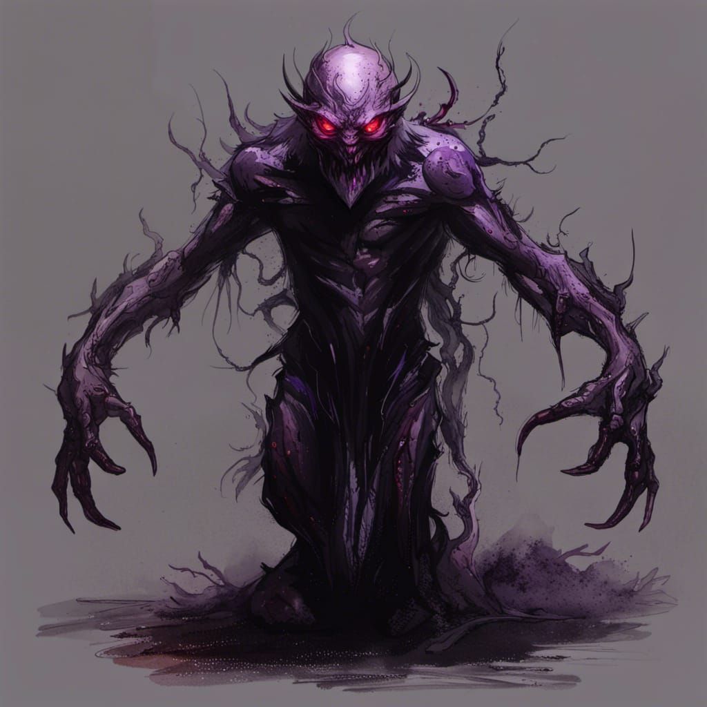 Eldritch creature - AI Generated Artwork - NightCafe Creator