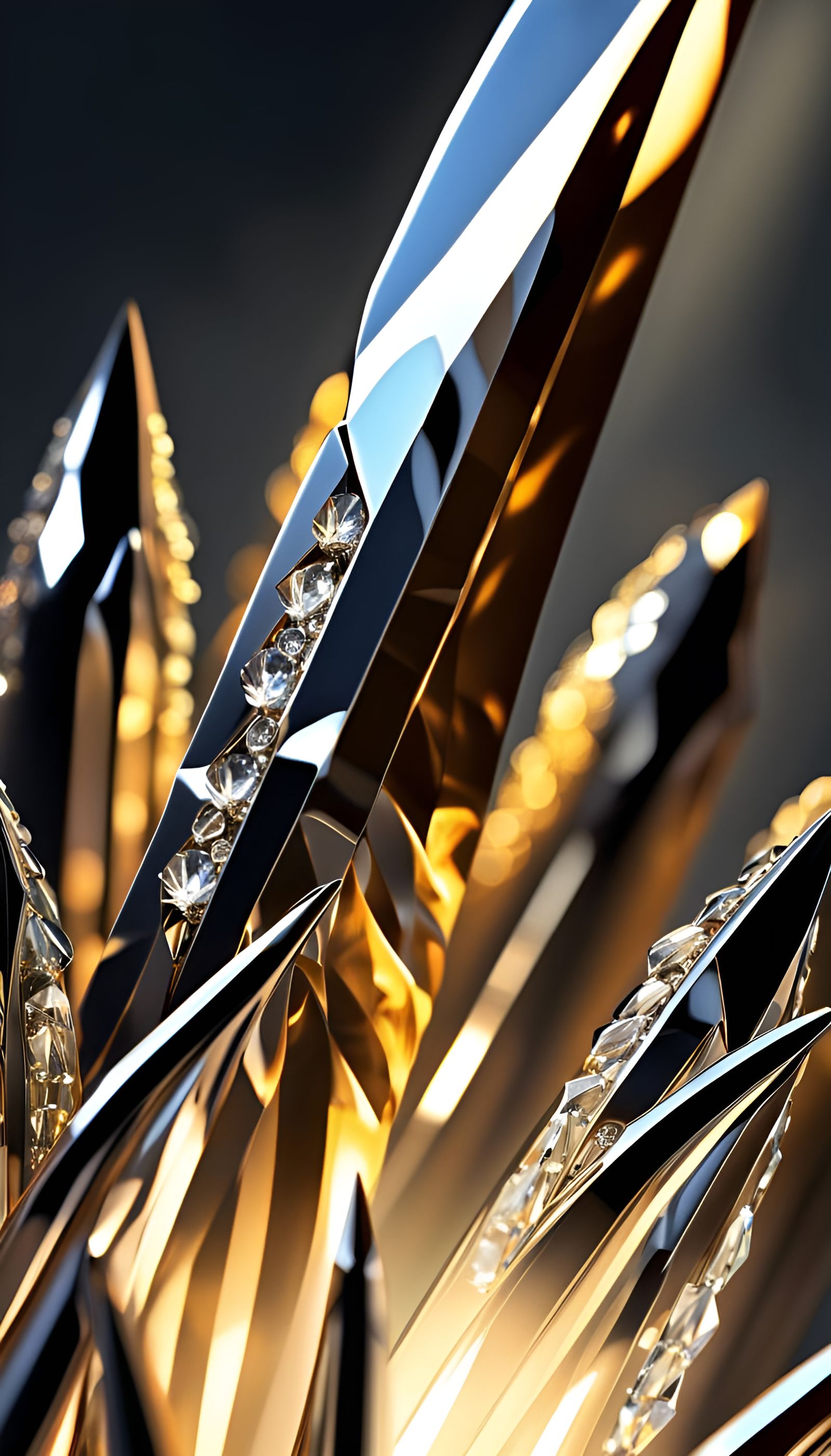 Sunlit Diamond Slice - AI Generated Artwork - NightCafe Creator