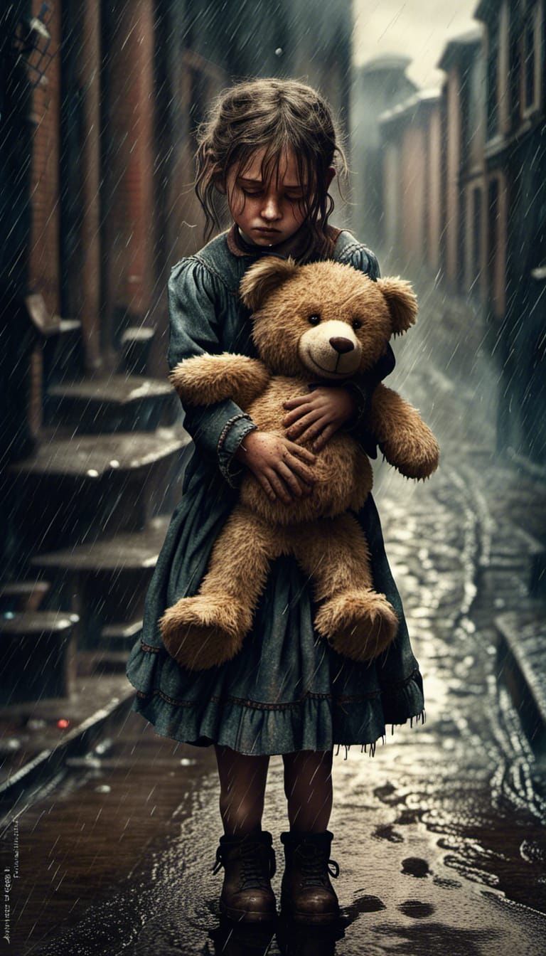 Victorian Orphan Girl - AI Generated Artwork - NightCafe Creator