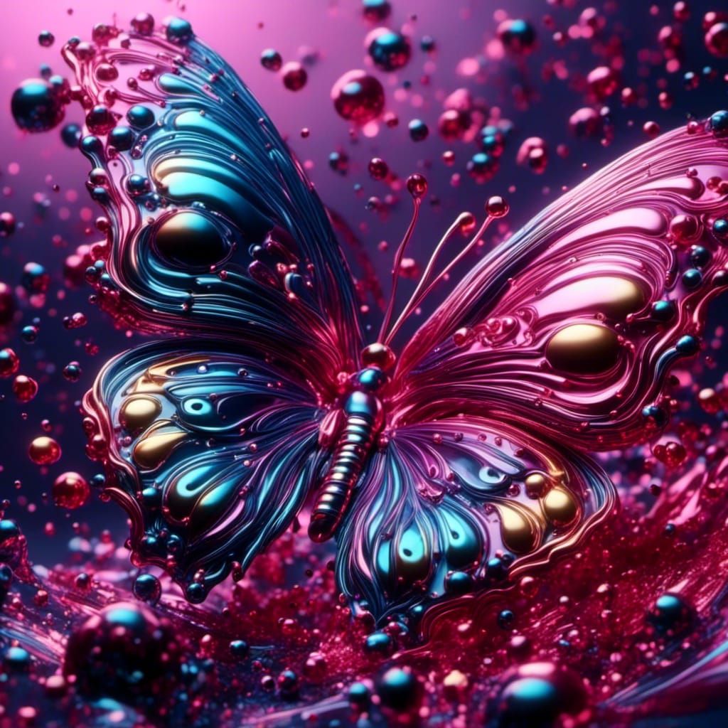 Flutterby - AI Generated Artwork - NightCafe Creator