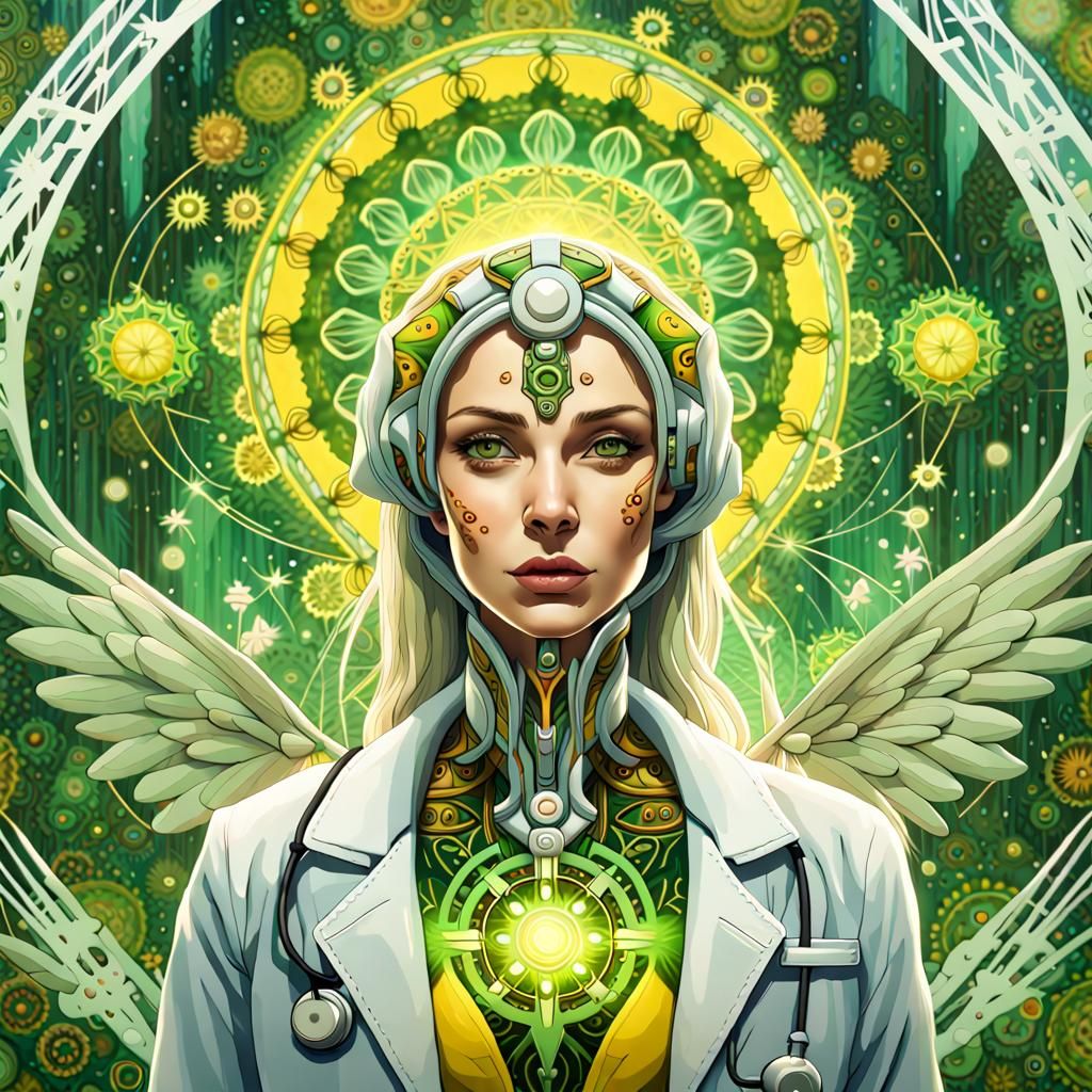 nature + doctor equals Savior - AI Generated Artwork - NightCafe Creator