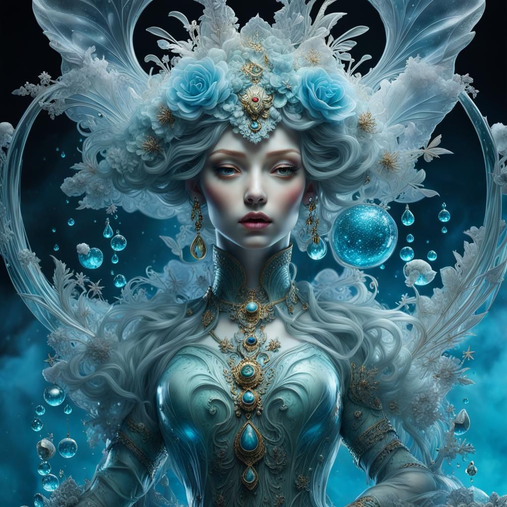 Water goddess - AI Generated Artwork - NightCafe Creator
