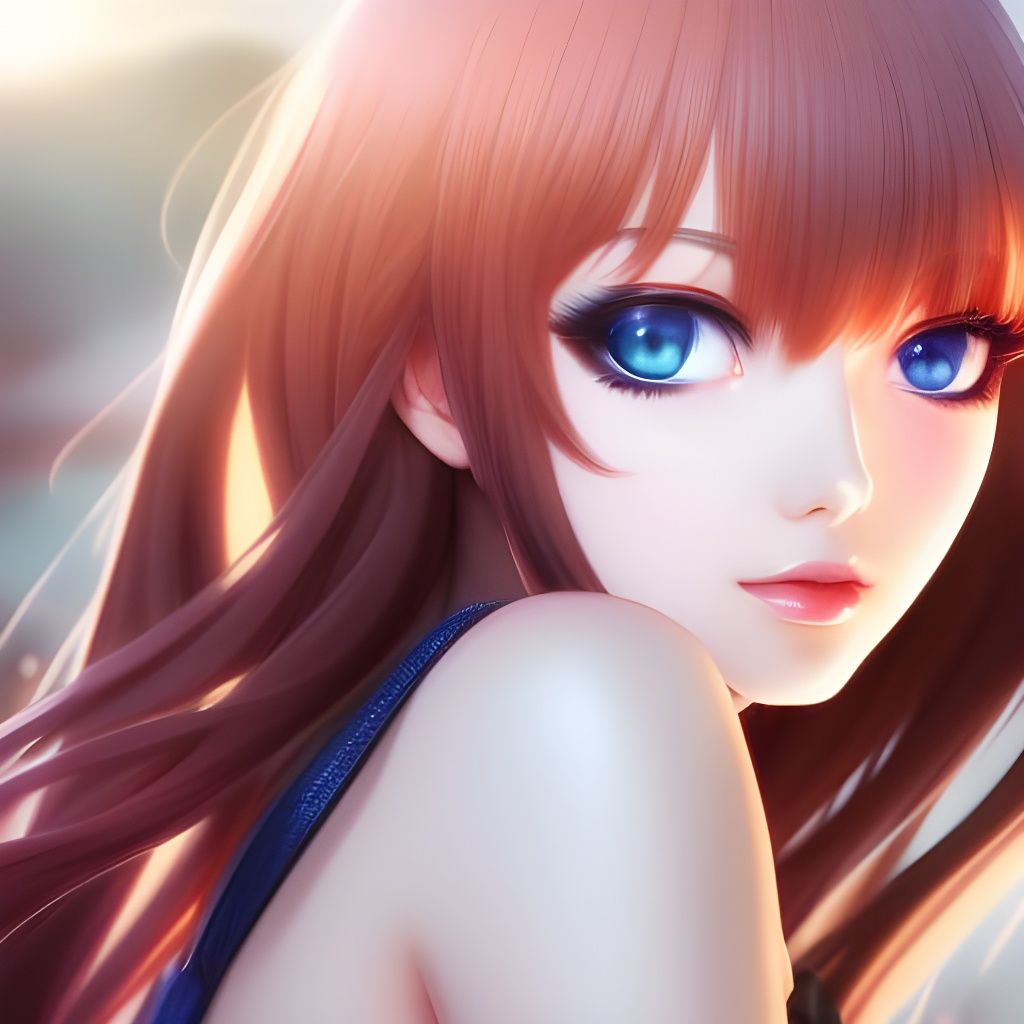 Anime Girlfriend - Bagandi - AI Generated Artwork - NightCafe Creator