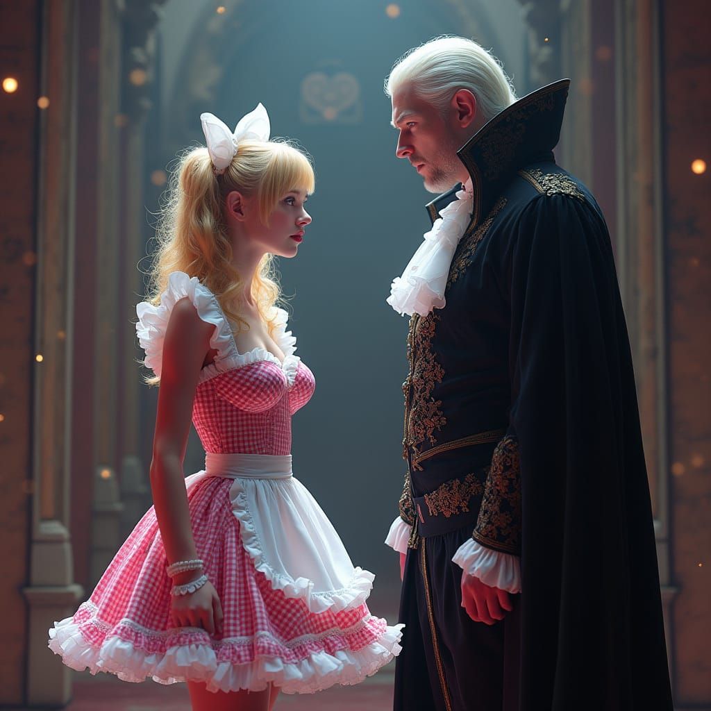 New Maid - Ethereal Vampire King Meets Frilly Maid