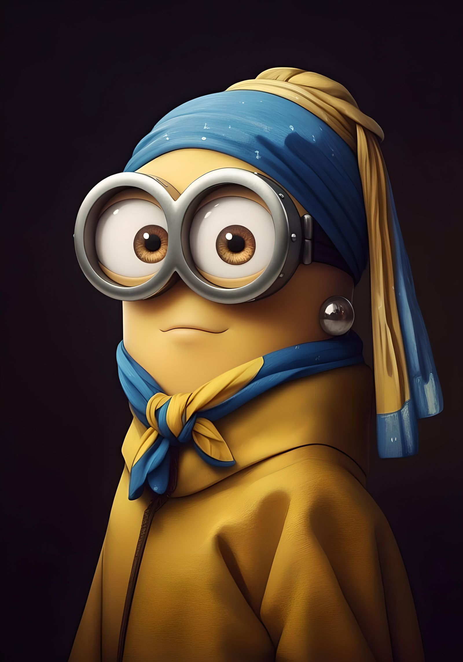 Minion with the Pearl Earring - Minion with the Pearl Earrin...