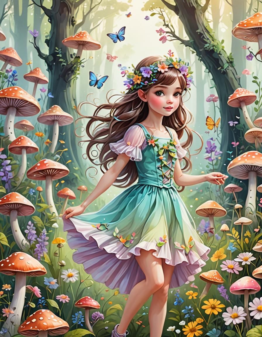 Pixie princess - AI Generated Artwork - NightCafe Creator