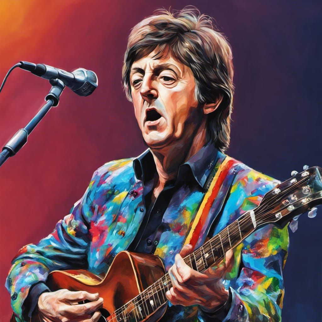 The Wings singer! - AI Generated Artwork - NightCafe Creator