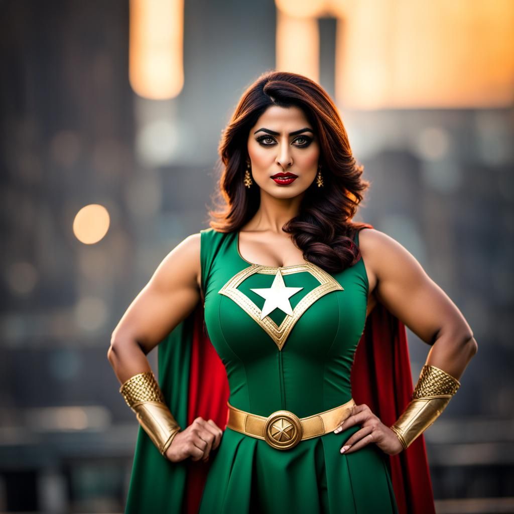 Sentinel Starlight: Pakistani superhero (series) - AI Generated Artwork ...