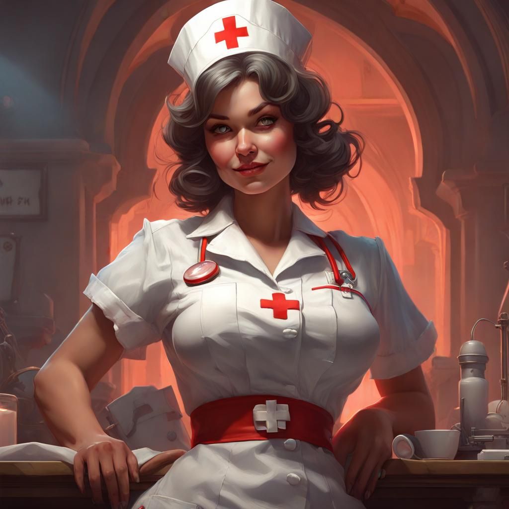 nurse 1 - AI Generated Artwork - NightCafe Creator