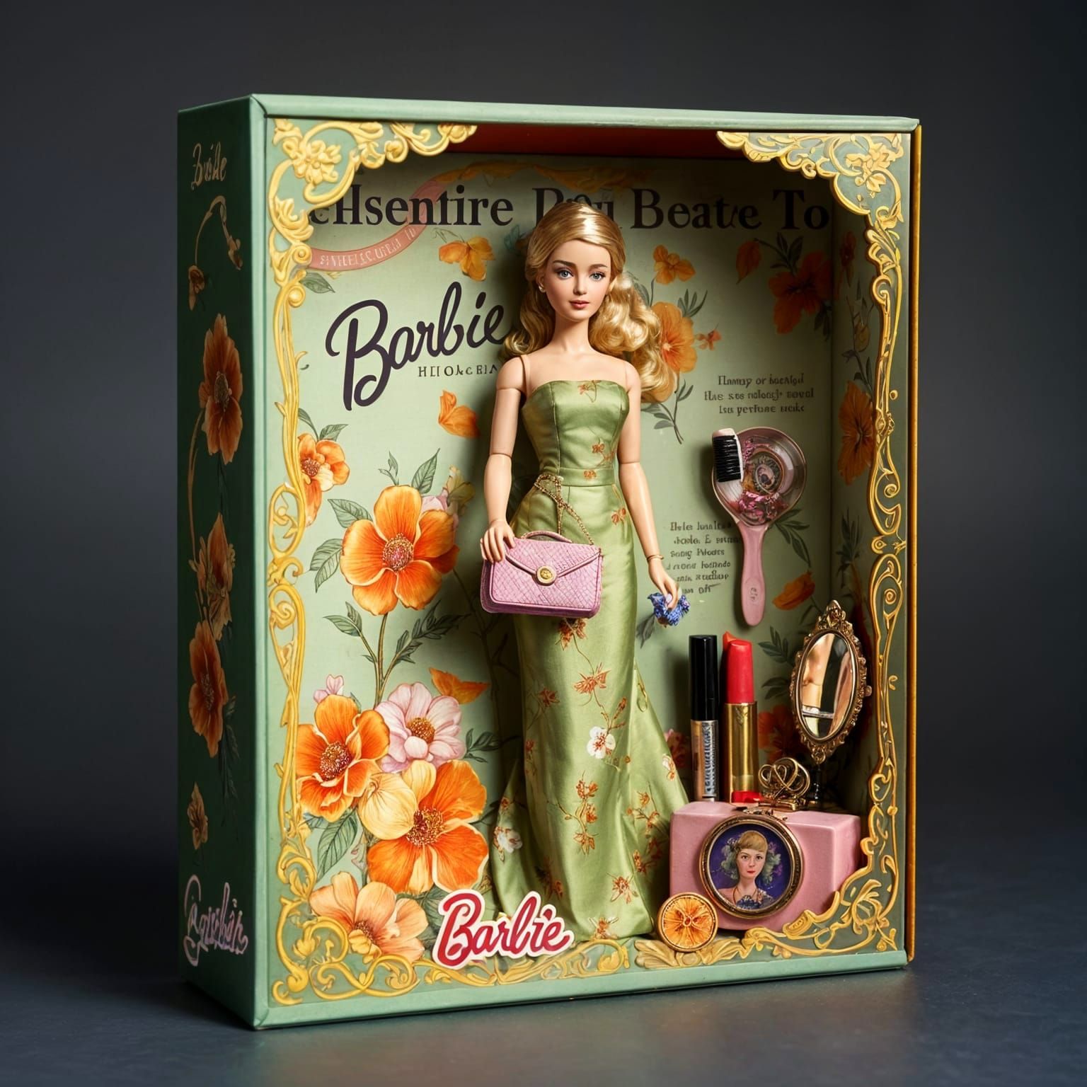 Vintage Barbie - Vintage Barbie in Elegant 1950s Packaging