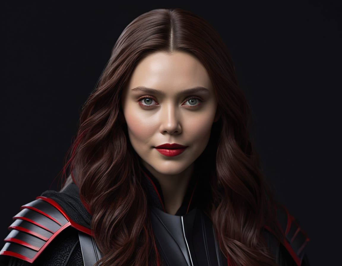 Elizabeth Olsen as the evil Sith Empress Selene Shadowwalker aka Darth ...