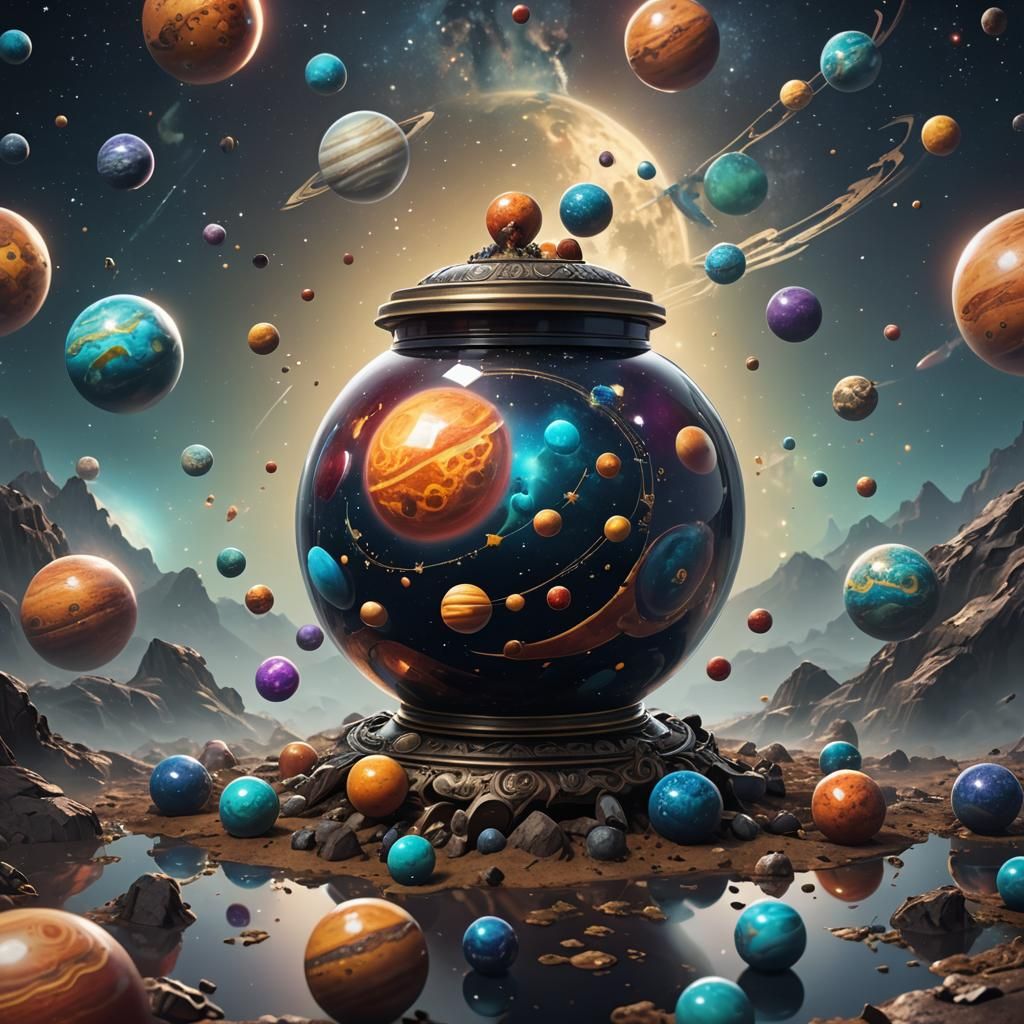 Collecting rare planets? But that's weird! - AI Generated Artwork ...