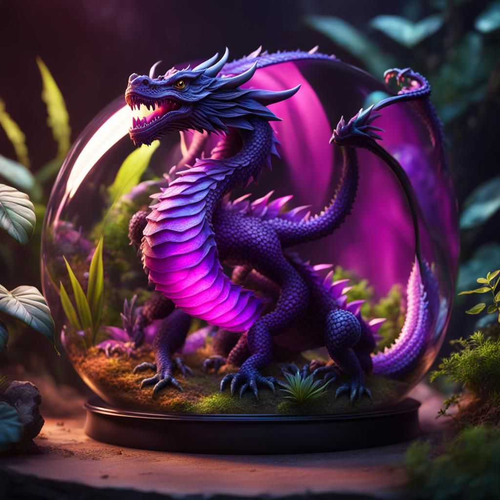 Dragon Terranium - AI Generated Artwork - NightCafe Creator