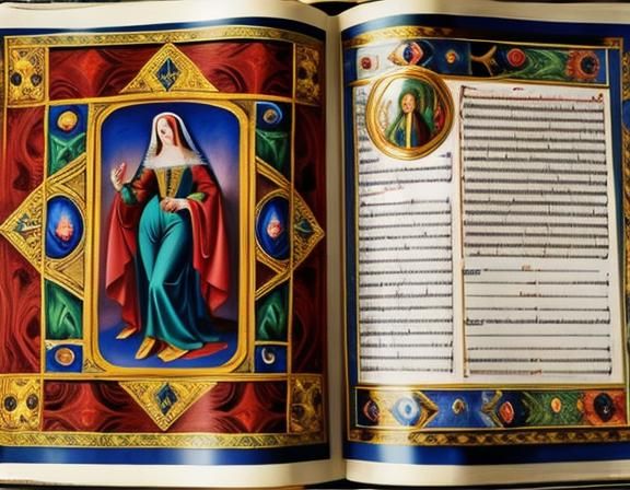 Renaissance Illumination Manuscript - AI Generated Artwork - NightCafe ...
