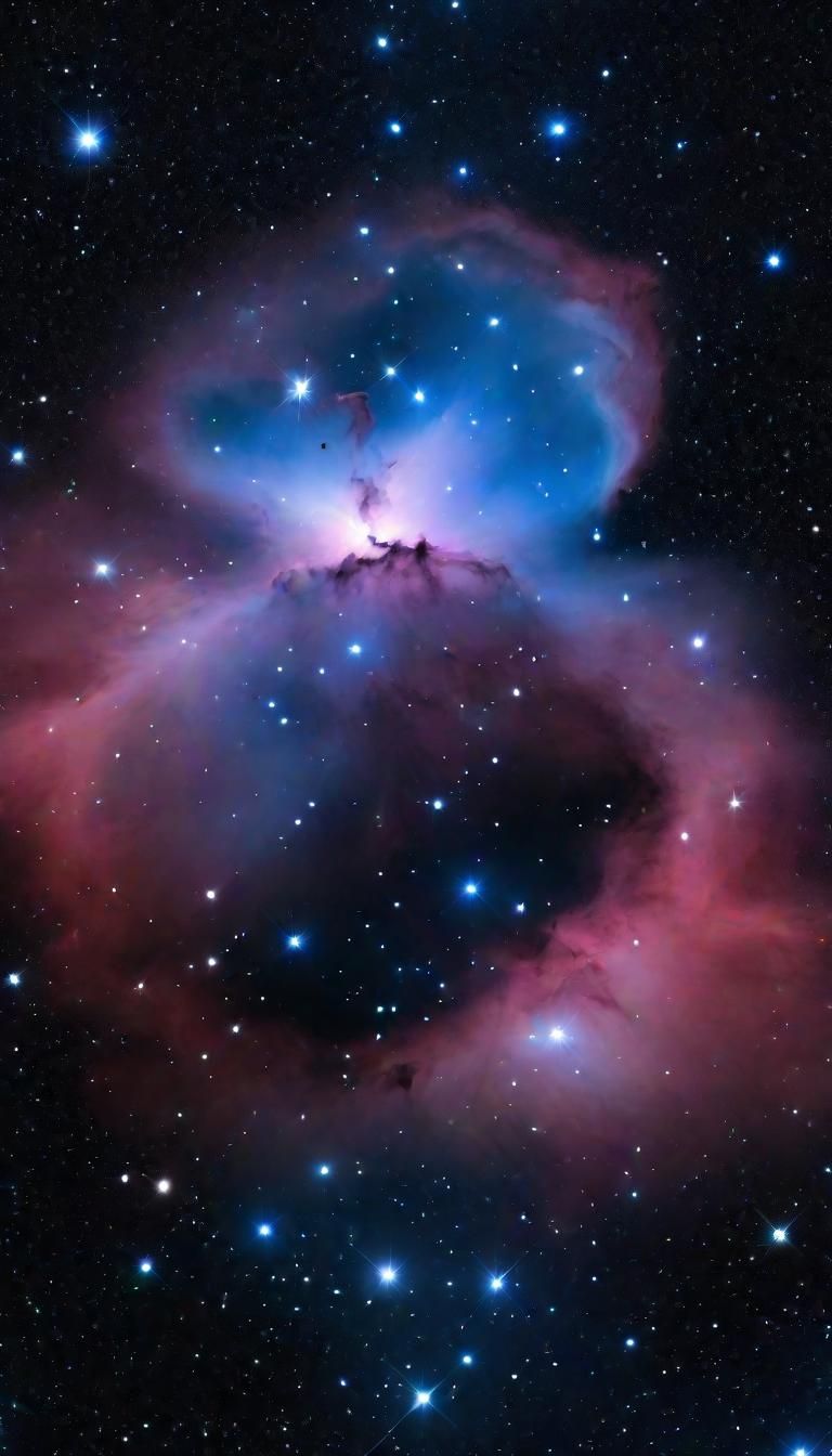 Reflection nebula in Orion - AI Generated Artwork - NightCafe Creator