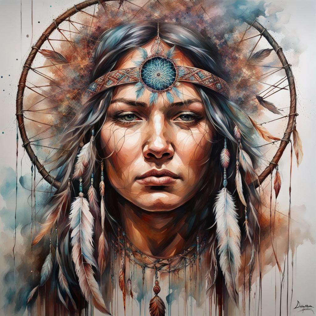 Native American - AI Generated Artwork - NightCafe Creator