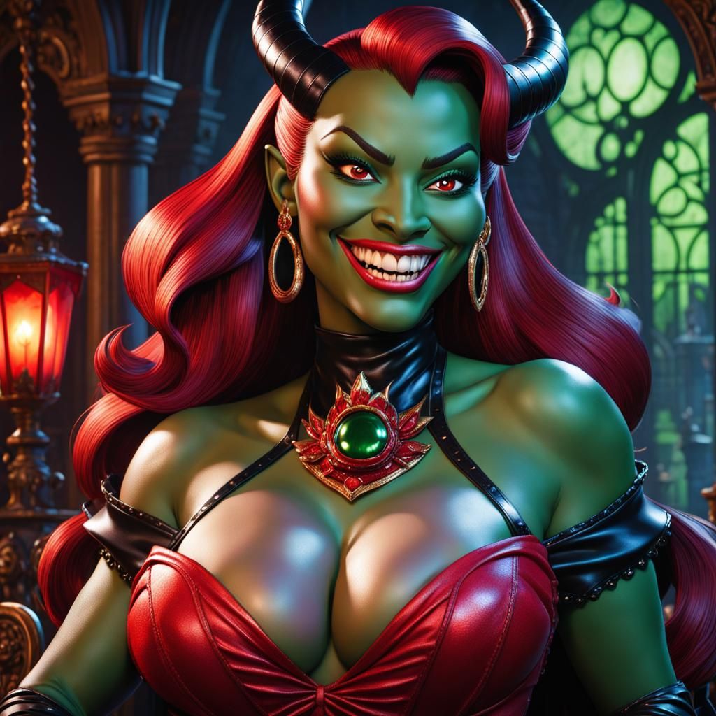 Demon Girl - AI Generated Artwork - NightCafe Creator