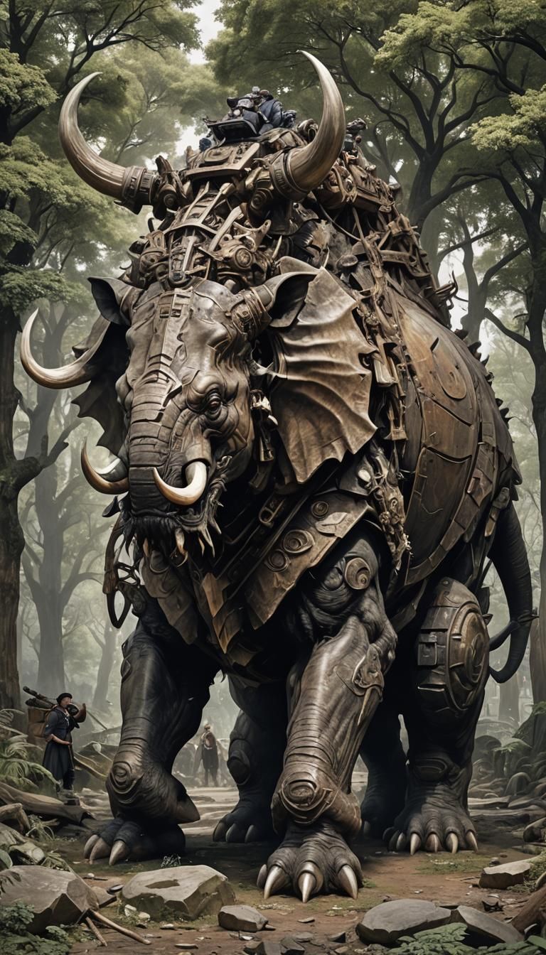 A Behemoth - AI Generated Artwork - NightCafe Creator