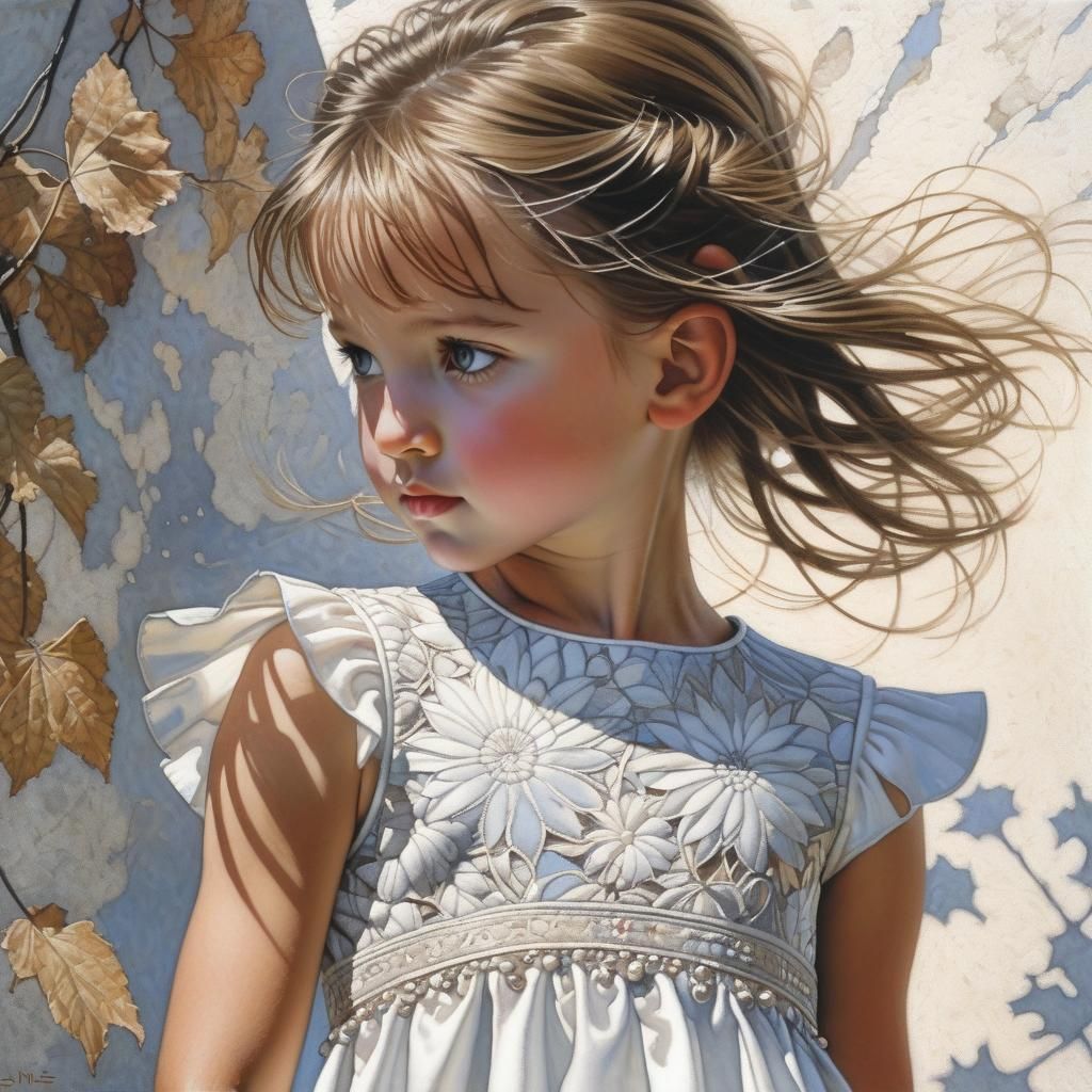 Portrait of a Child - AI Generated Artwork - NightCafe Creator