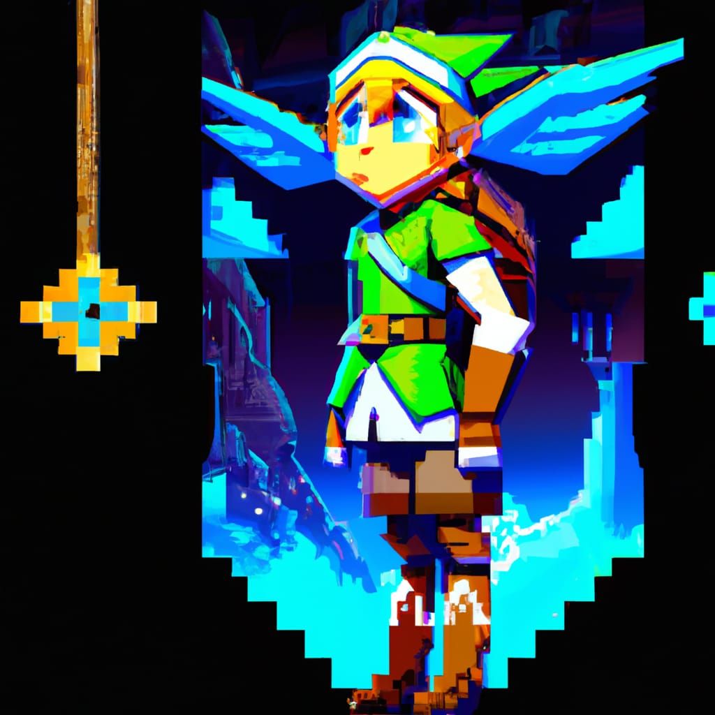 Sad Link - AI Generated Artwork - NightCafe Creator