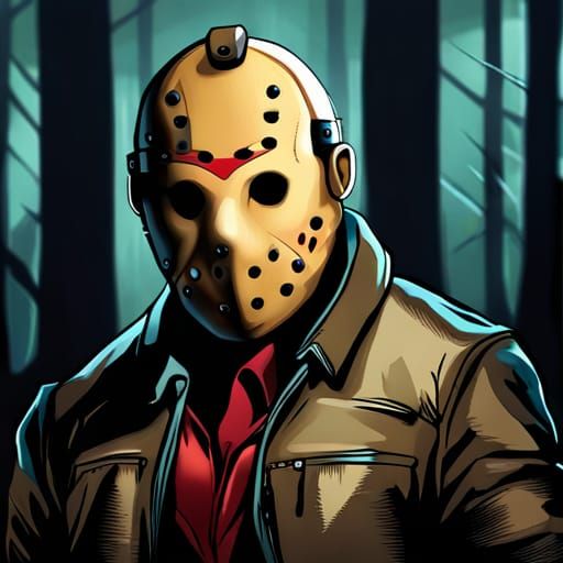 JASON VOORHEES - AI Generated Artwork - NightCafe Creator