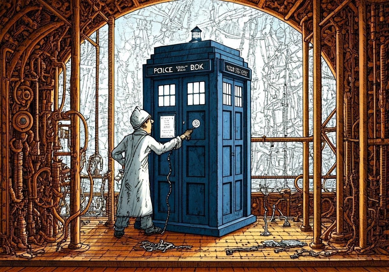 Creating The First Tardis - Creating The First Tardis