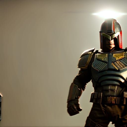 Judge Dredd - AI Generated Artwork - NightCafe Creator