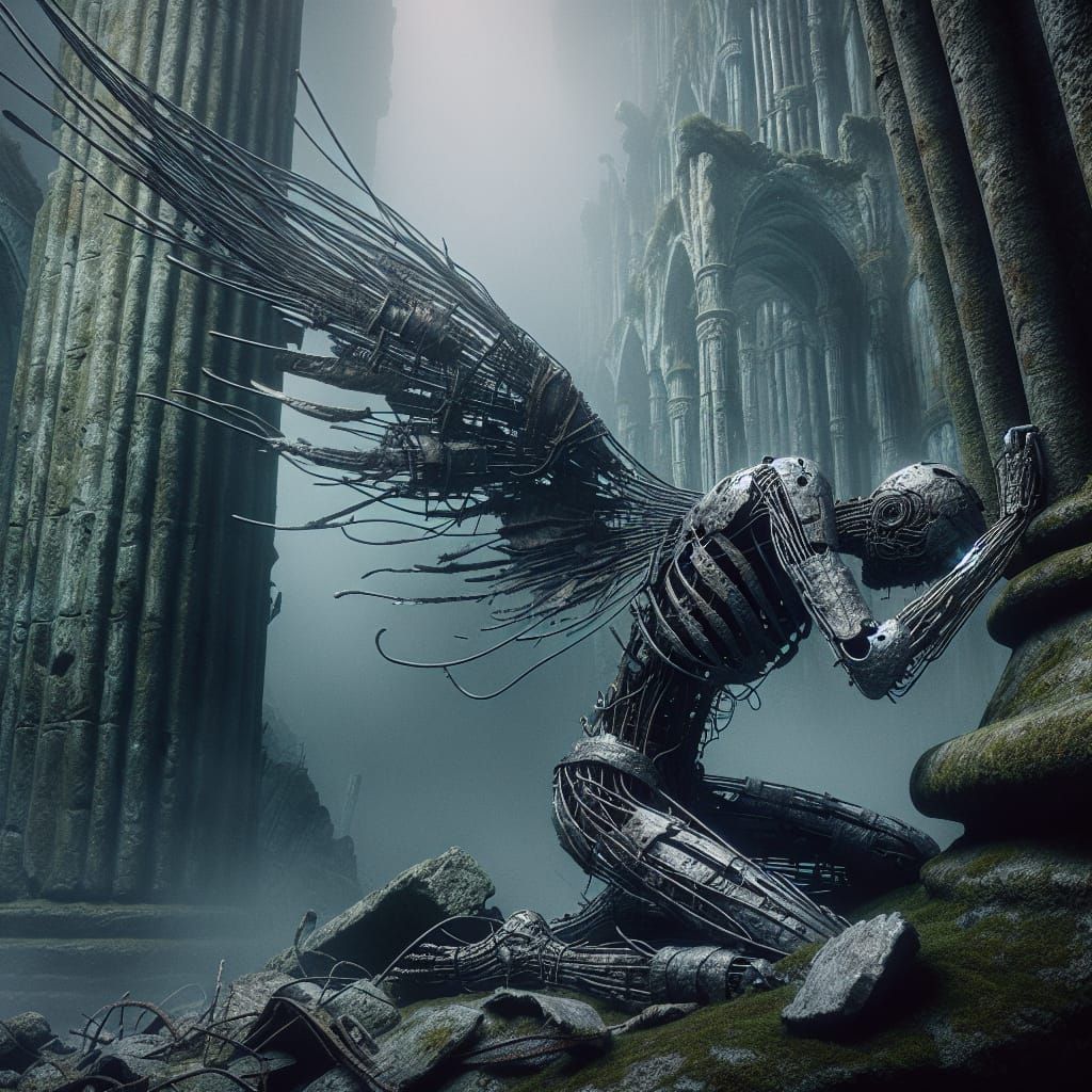 Fallen - Gloomy Angel of Forgotten Ruins