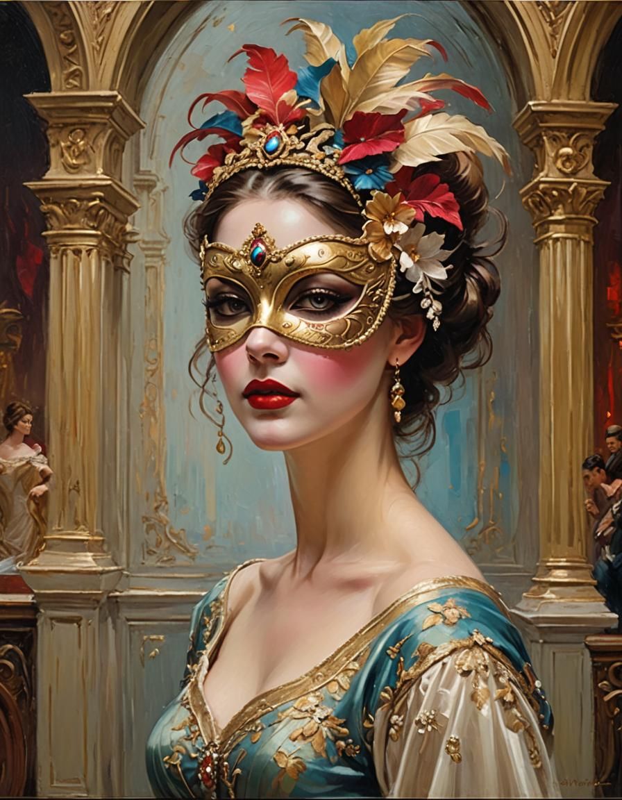 Phantom of the opera - AI Generated Artwork - NightCafe Creator