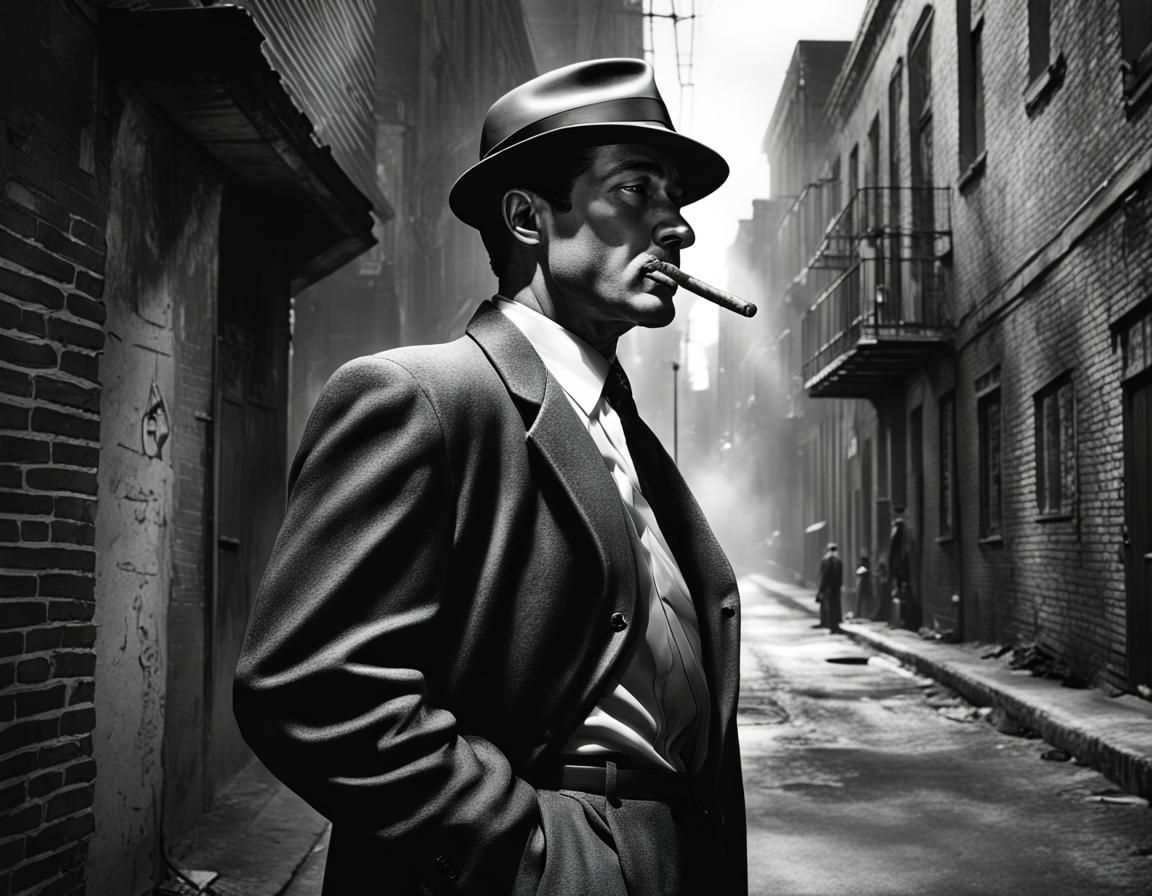 Noir Detective - AI Generated Artwork - NightCafe Creator
