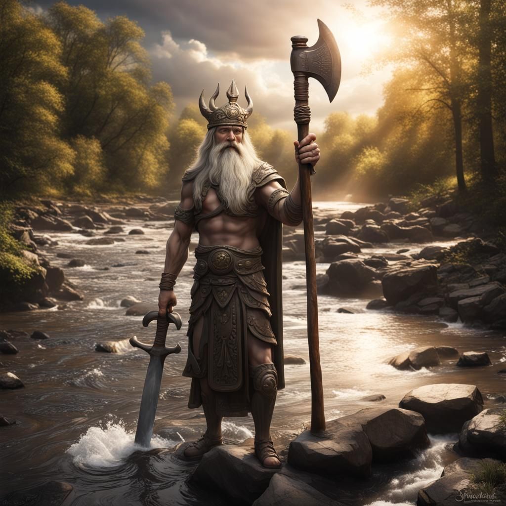 Hail thee o' Ukko the Overgod, the Father of the gracious heavens and ...