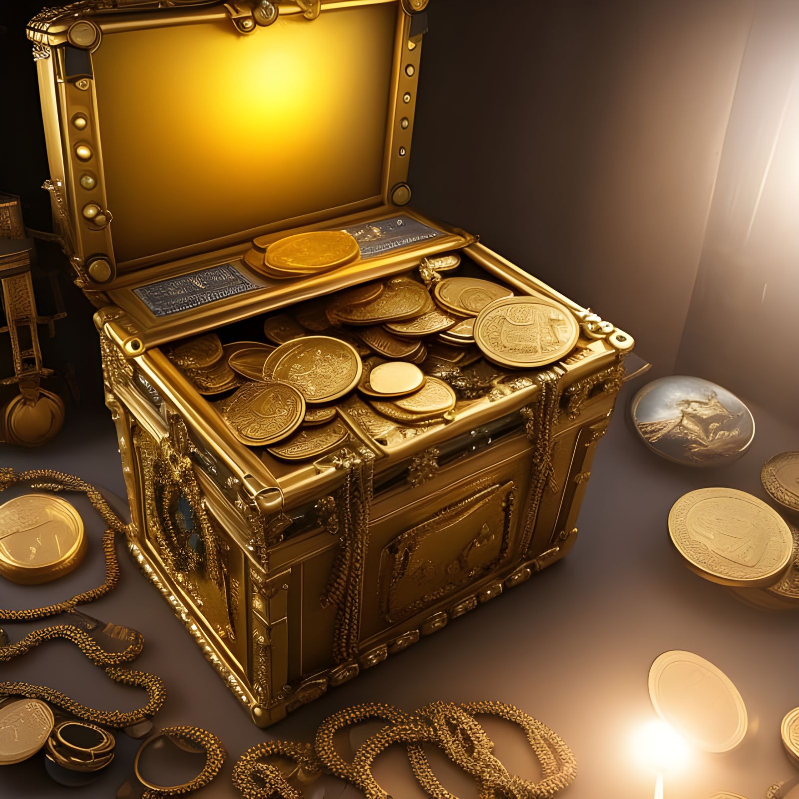 Ornate treasures - AI Generated Artwork - NightCafe Creator