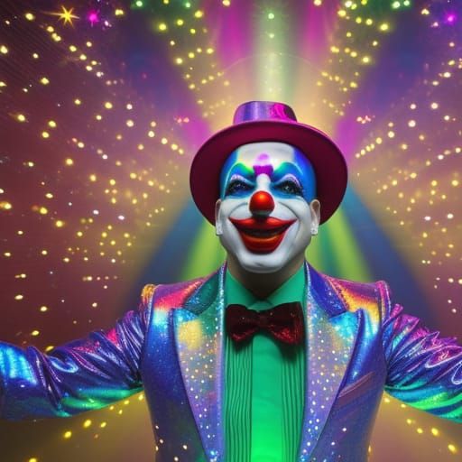 cosmic clown - AI Generated Artwork - NightCafe Creator