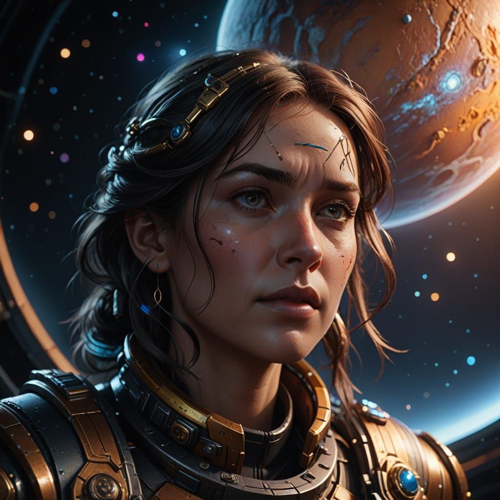 Planet Pluto in the solar system - Hyperrealistic Pluto in V...