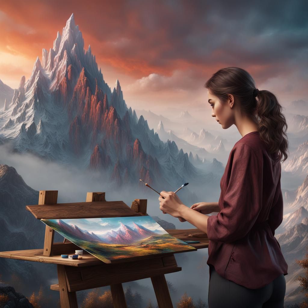 Paints - AI Generated Artwork - NightCafe Creator