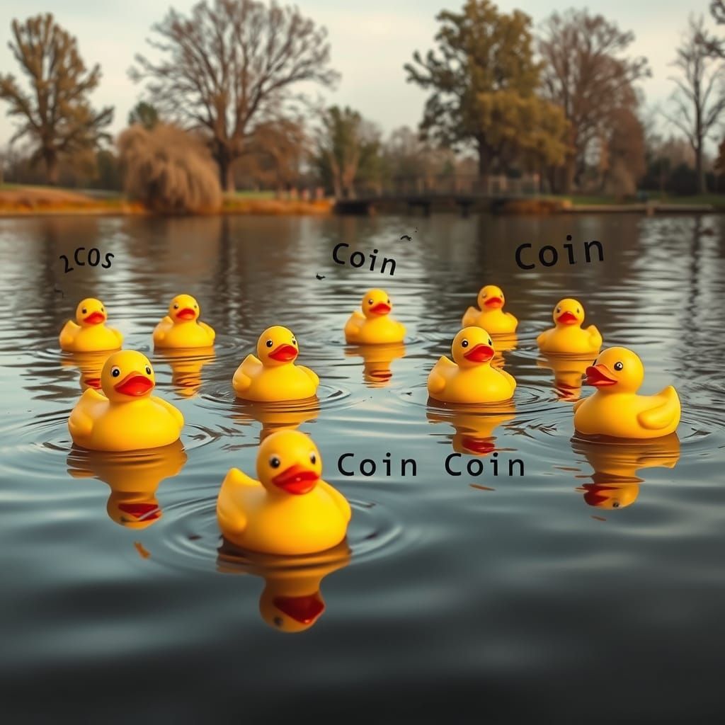 Les canards en caoutchouc ” Coin coin”